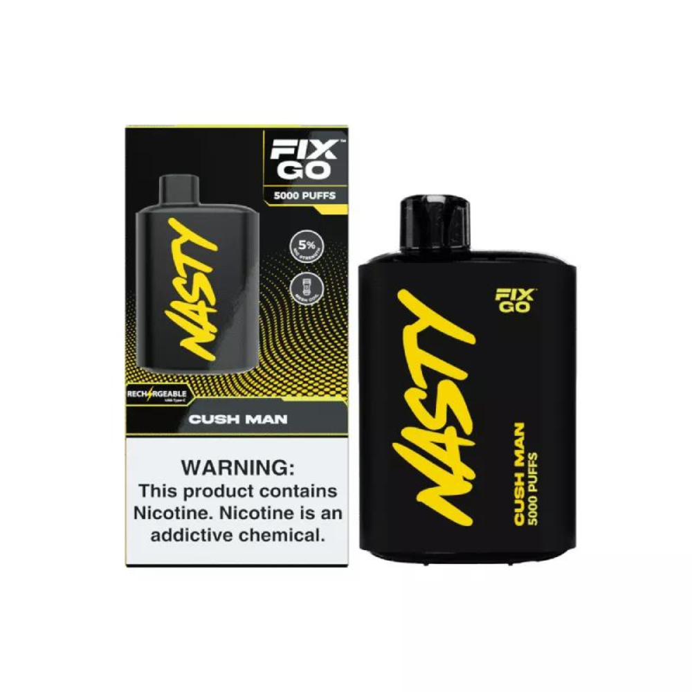 Nasty Fix GO 5000 Tek Kullanımlık Puf - Cushman - Ana Sayfa